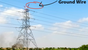 What is the Purpose of Ground wire in Transmission towers?